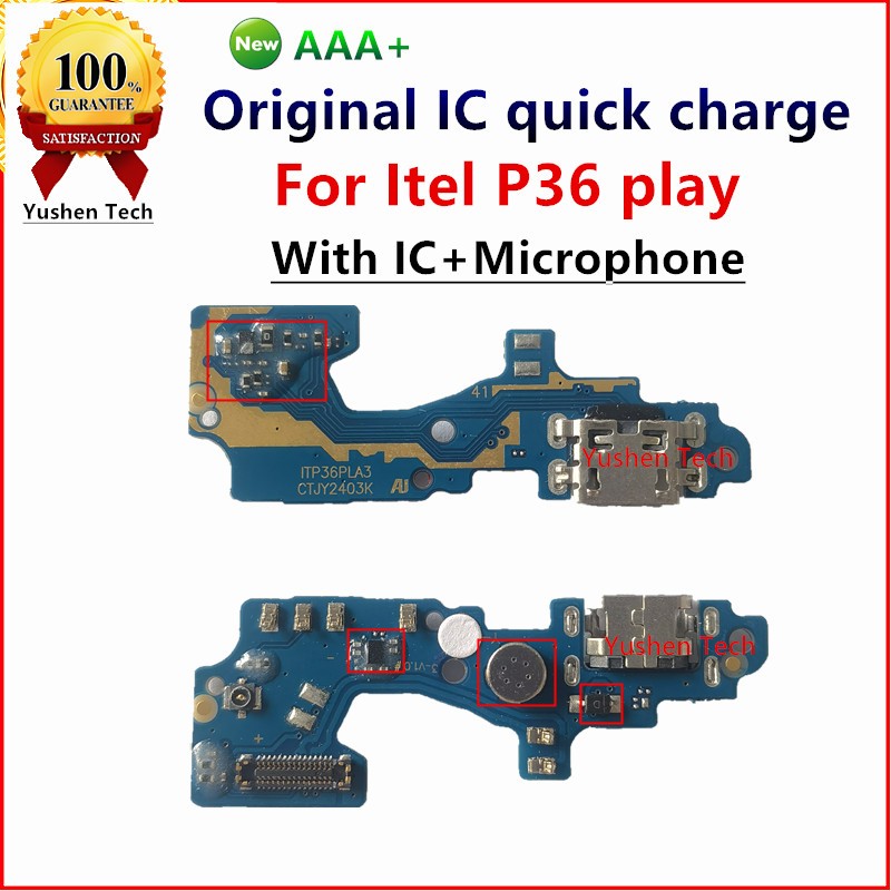 For Itel P36 Play charging board USB Charging Dock Port Connector sub ...