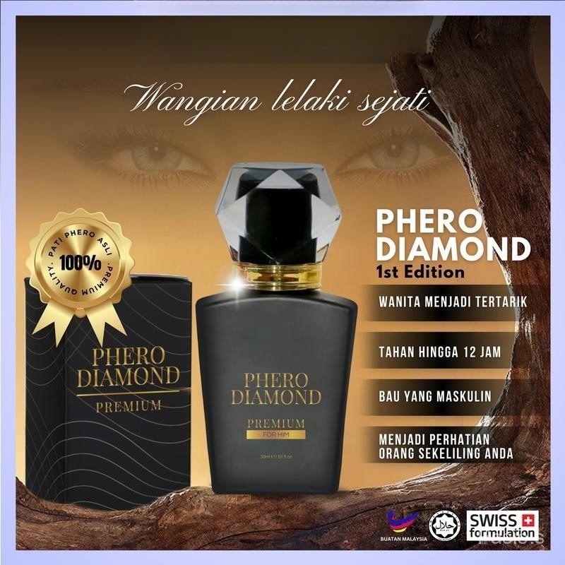 EDITION 1 - PERFUME PHERO DIAMOND MEN - 30 ML | Shopee Malaysia