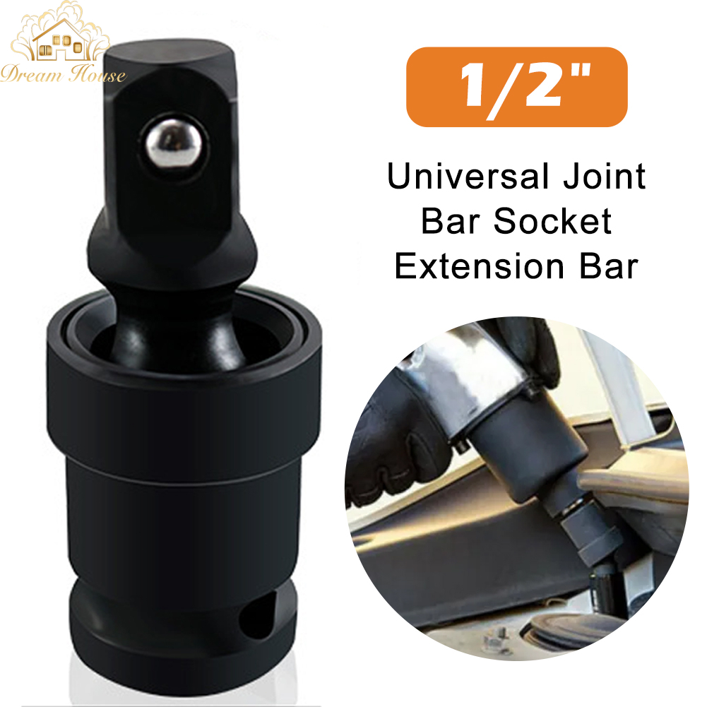1/2INCH Universal Joint Bar Socket Extension Bar Socket Impact Adapter ...