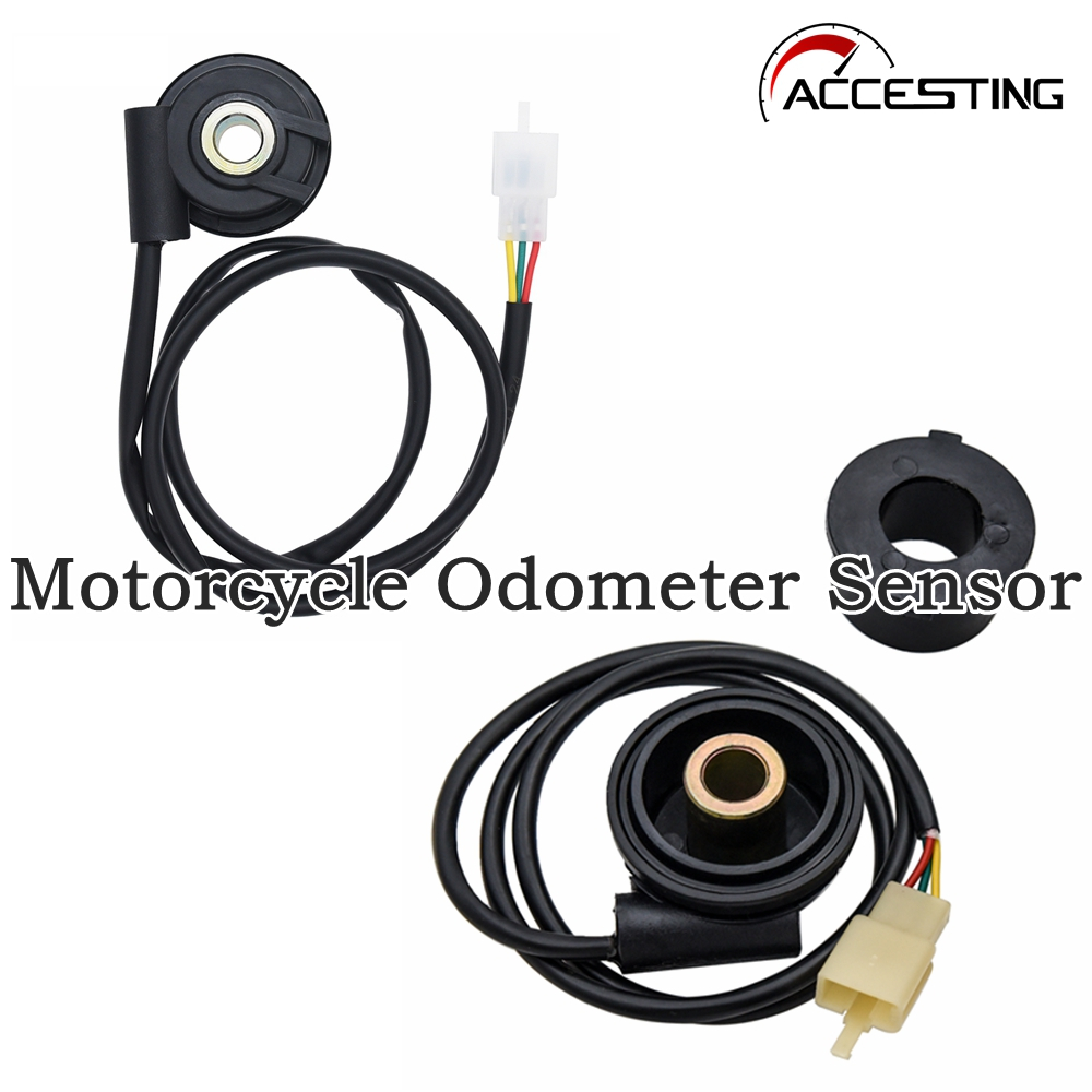 Universal Motorcycle Digital Odometer Sensor Box Speedometer Cable ...