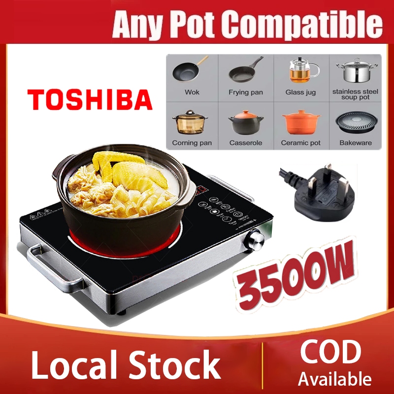 Toshiba Touch Multi-function Infrared Ceramic Induction Cooker Electric ...