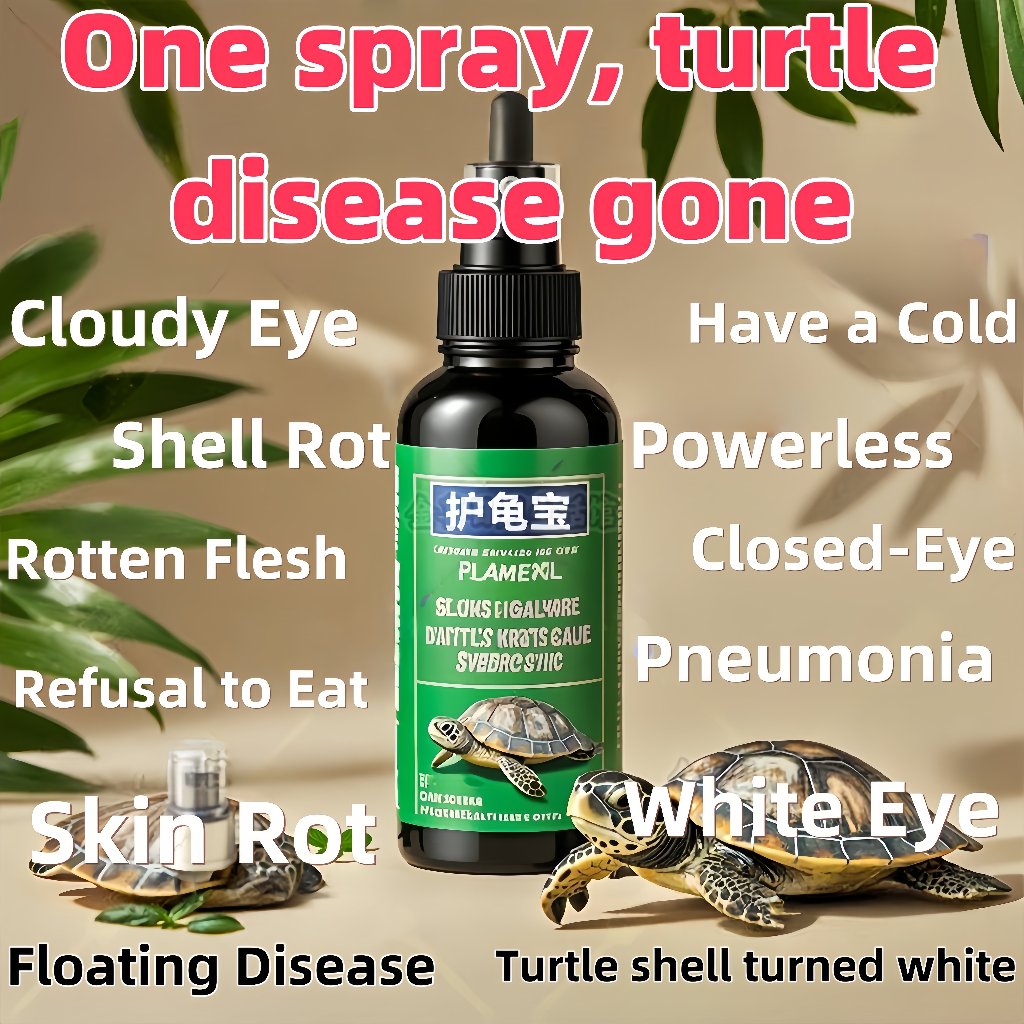Turtle Protector Turtle Fungus Supplement Ubat Kura Kura Eye Treatment ...