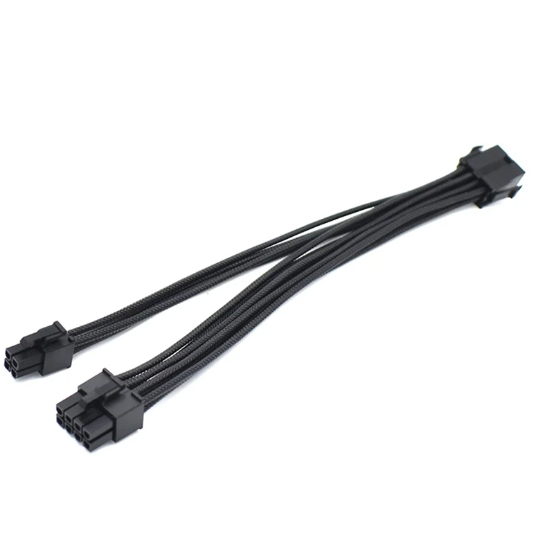16AWG CPU 8-pin Female to CPU 8-pin ATX 4-pin Male Power Converter ...
