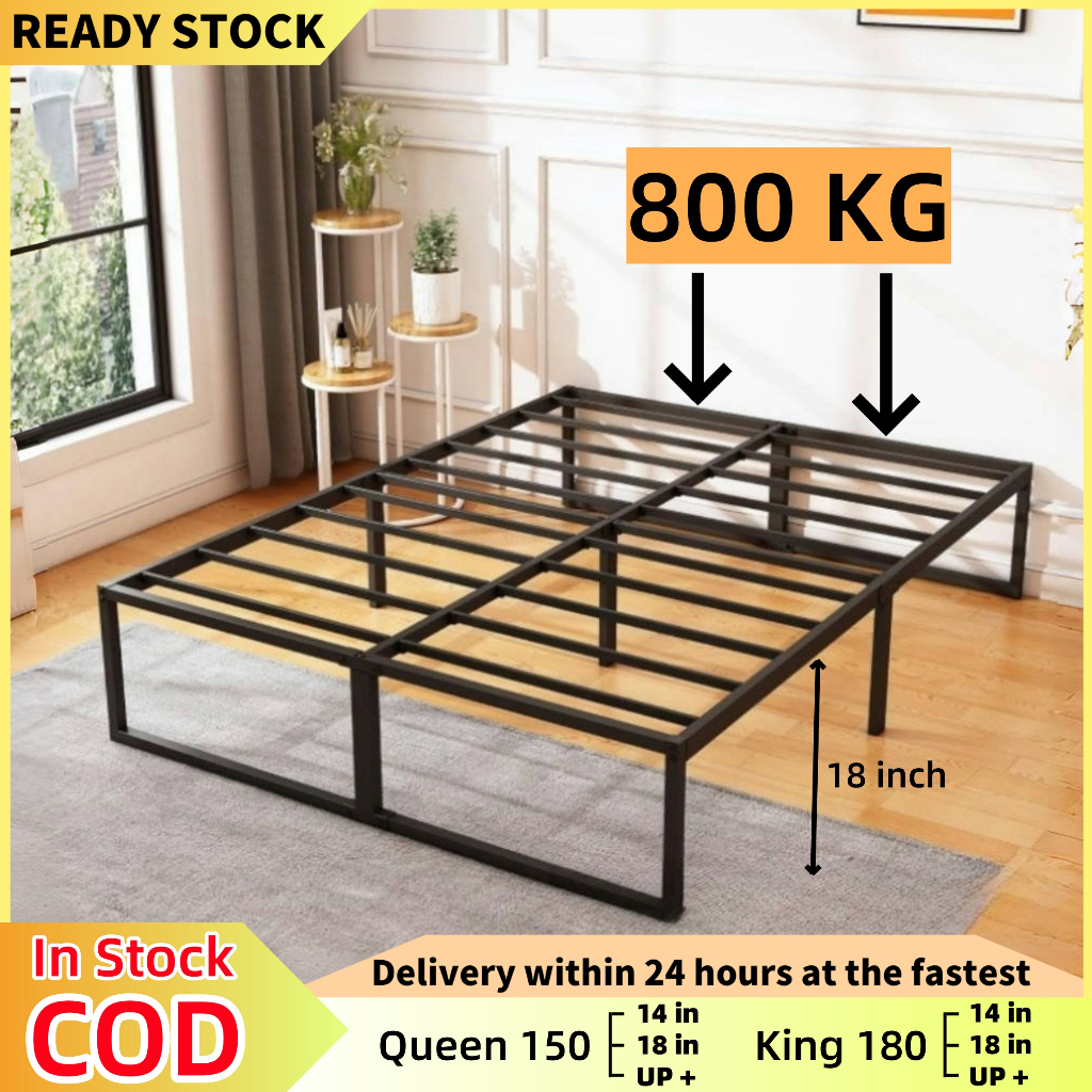 【READY STOCK-ships within 24H】rangka katil saiz queen Bed Frame Queen /King Platform Bed Frame ...