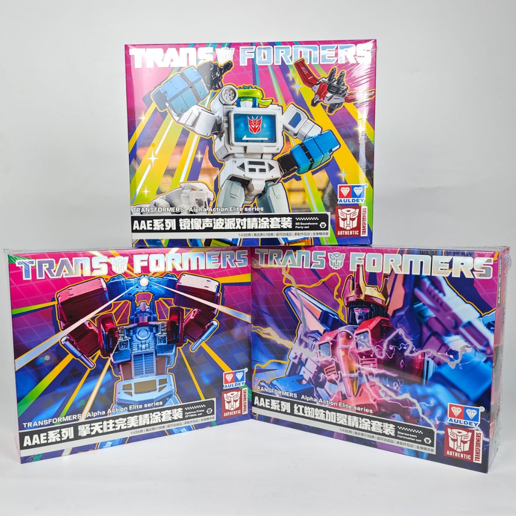 AULDEY x Transformers AAE Alpha Action Elite series Optimus Prime SG ...