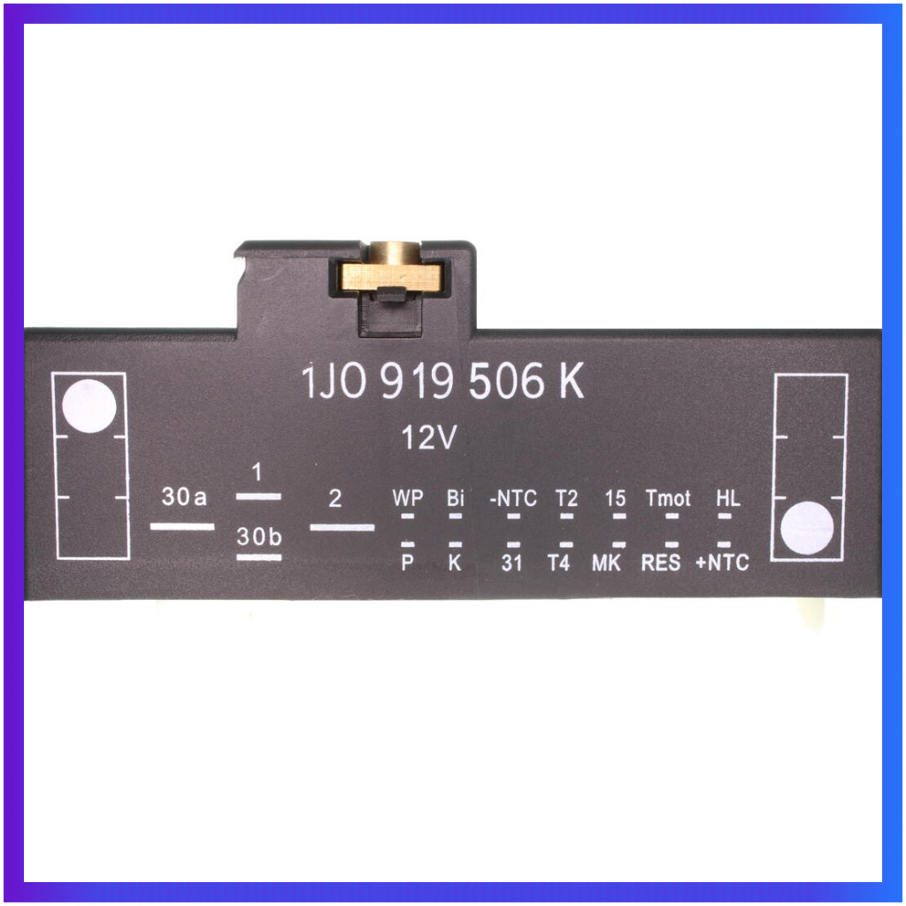 1J0919506K RELAY RADIATOR FAN CONTROL MODULE - VOLKSWAGEN VW BEETLE ...