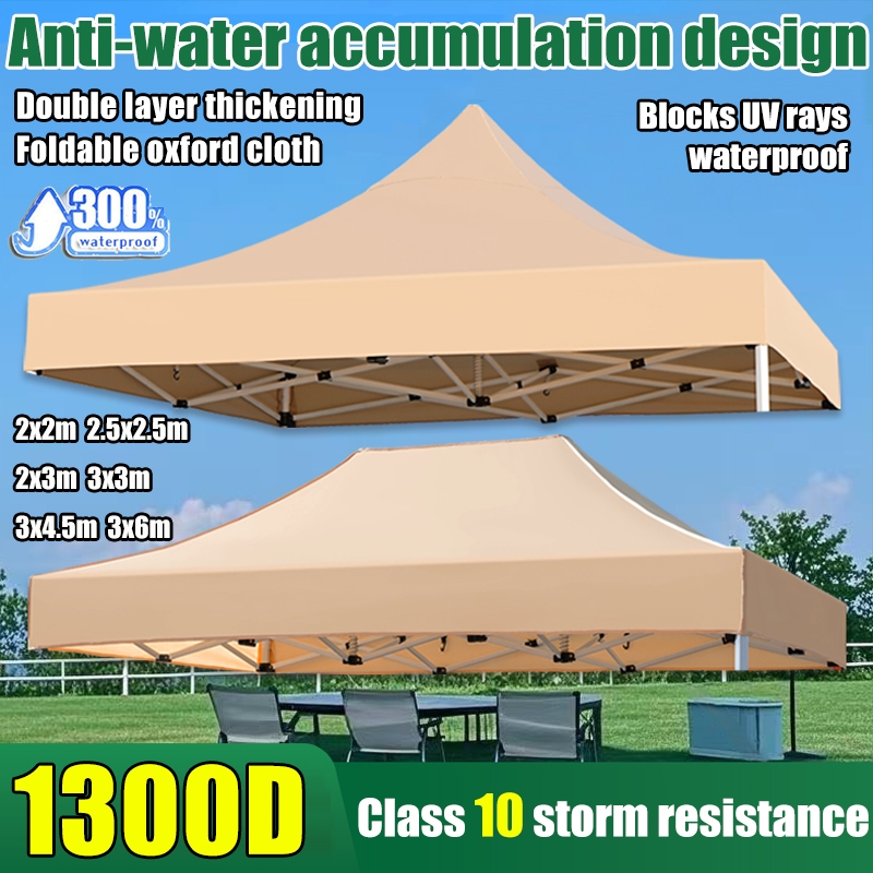 1300D Thickened 6x6 8x8 6x10 10x10 10x15 10x20Ft kain kanopi 10x10 ...