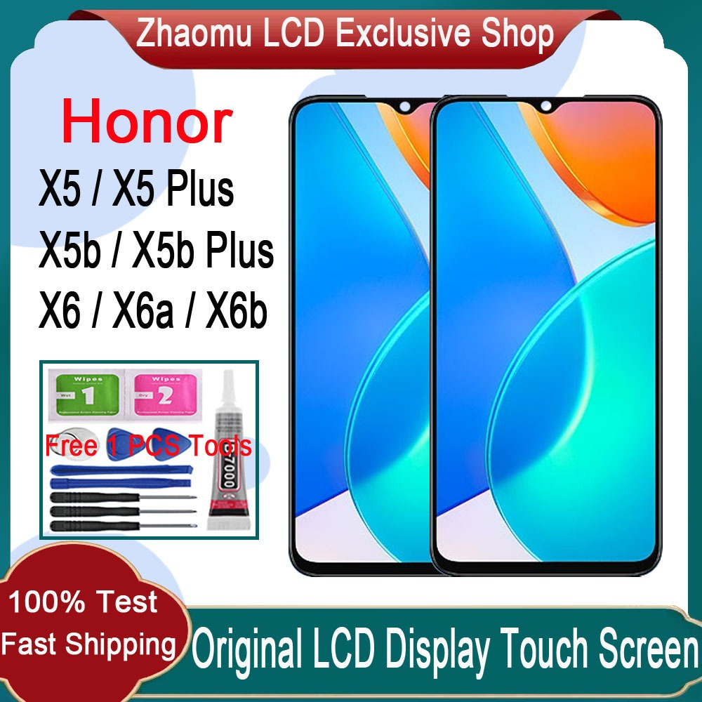 Original Honor X5 X5 Plus X5b X5b Plus X6 X6a X6b LCD Display Touch Screen With Frame ...