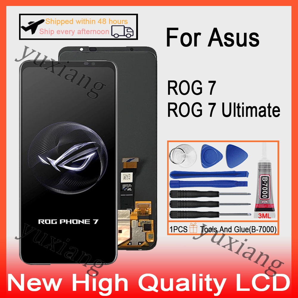AMOLED For Asus Rog 7 Rog 7 Ultimate LCD Display Touch Screen ...