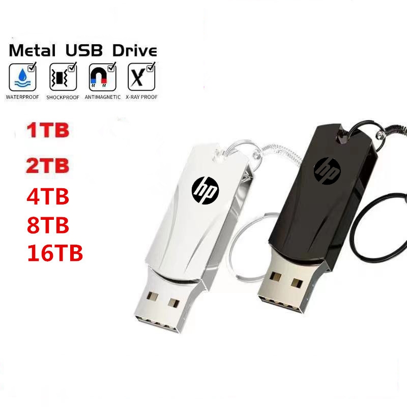 Metal 16TB USB 3.0 file transfer 8TB 4TB 2TB 1TB flash drive | Shopee ...