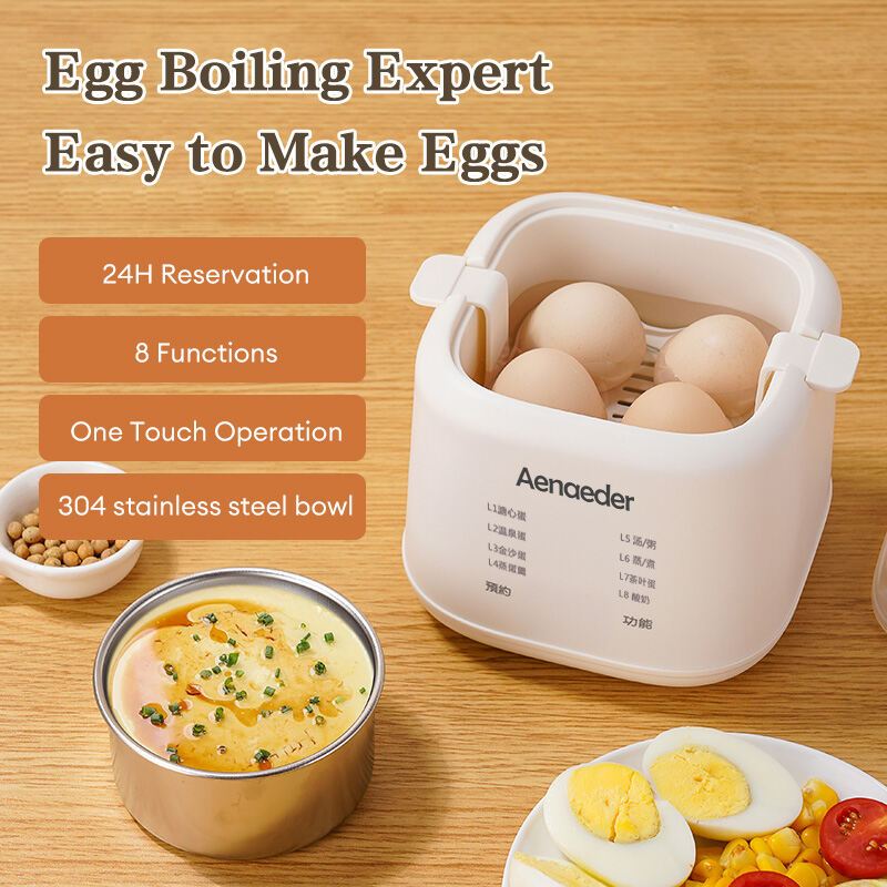 Multi functional Egg Steamer Mini Egg Boiler Electric Automatic Power Off Half Boiled Egg Cooker ...