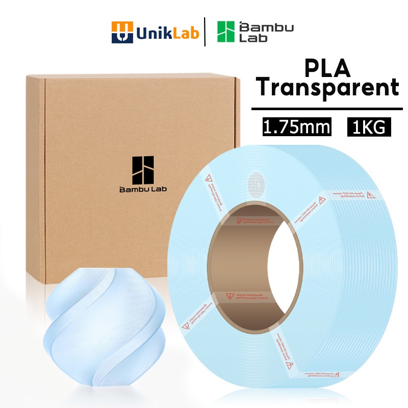 【🎁Filament + Free Gift】Bambu Lab 3D Printer filament PLA translucent ...