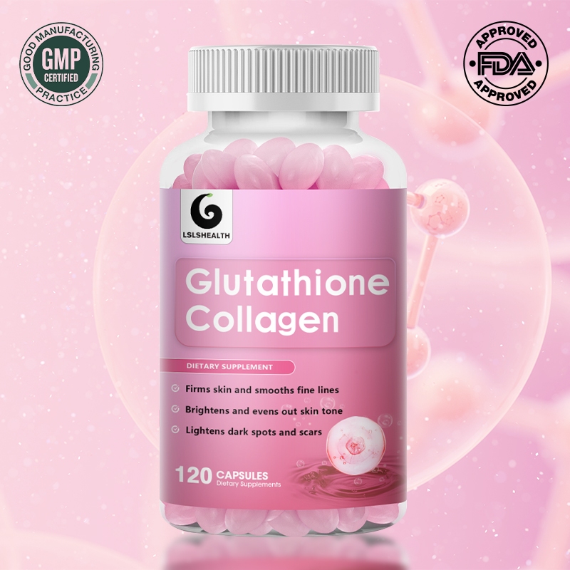 gluta Glutathione Collagen 120 Collagen skin vitamin capsules, support ...