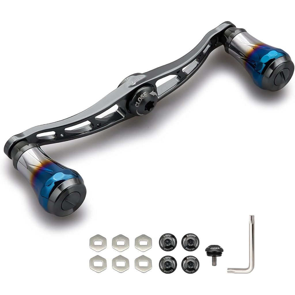 HEIGHTEN Aurora Series Baitcasting Reel Handle 115mm for Shimano Daiwa ...