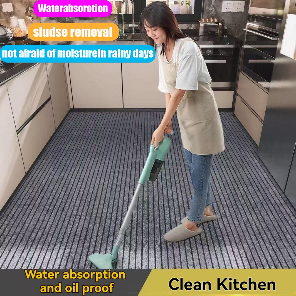 🔥【 MH 24】🔥Karpet Dapur Large Size 60-300cm - Anti Slip Kitchen Mat ...