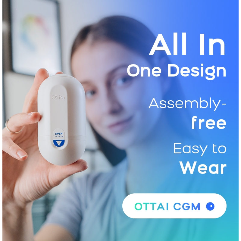 【Official Pre-sale】Ottai M8 One Full Set CGM Continuous Monitoring System No Finger Pricking for ...