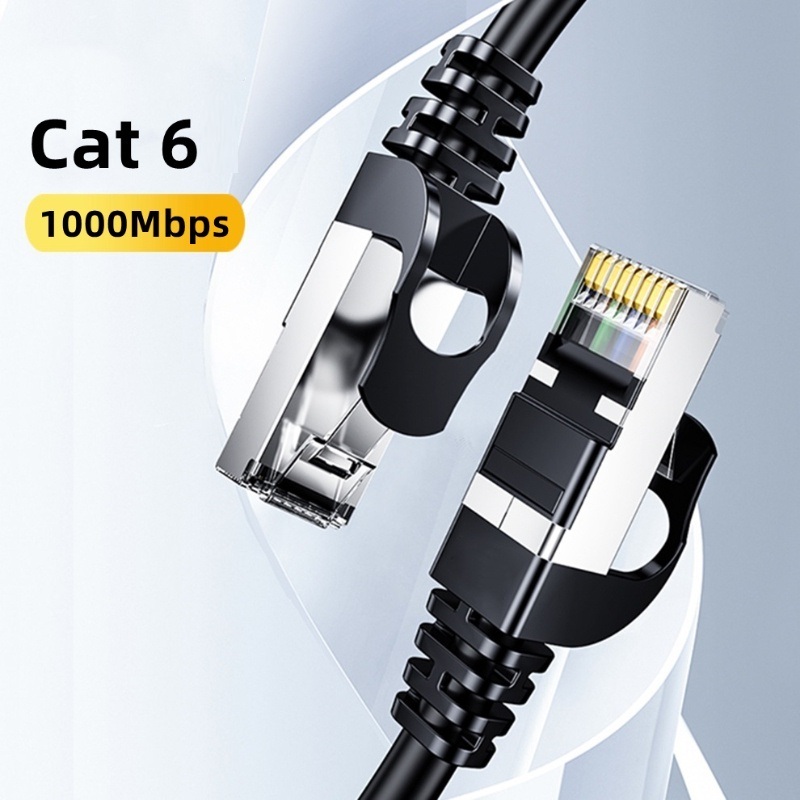 New Gold Plated 1000Mbps Cat6 Lan Cable RJ45 Cable Network Cable Cat 6 ...