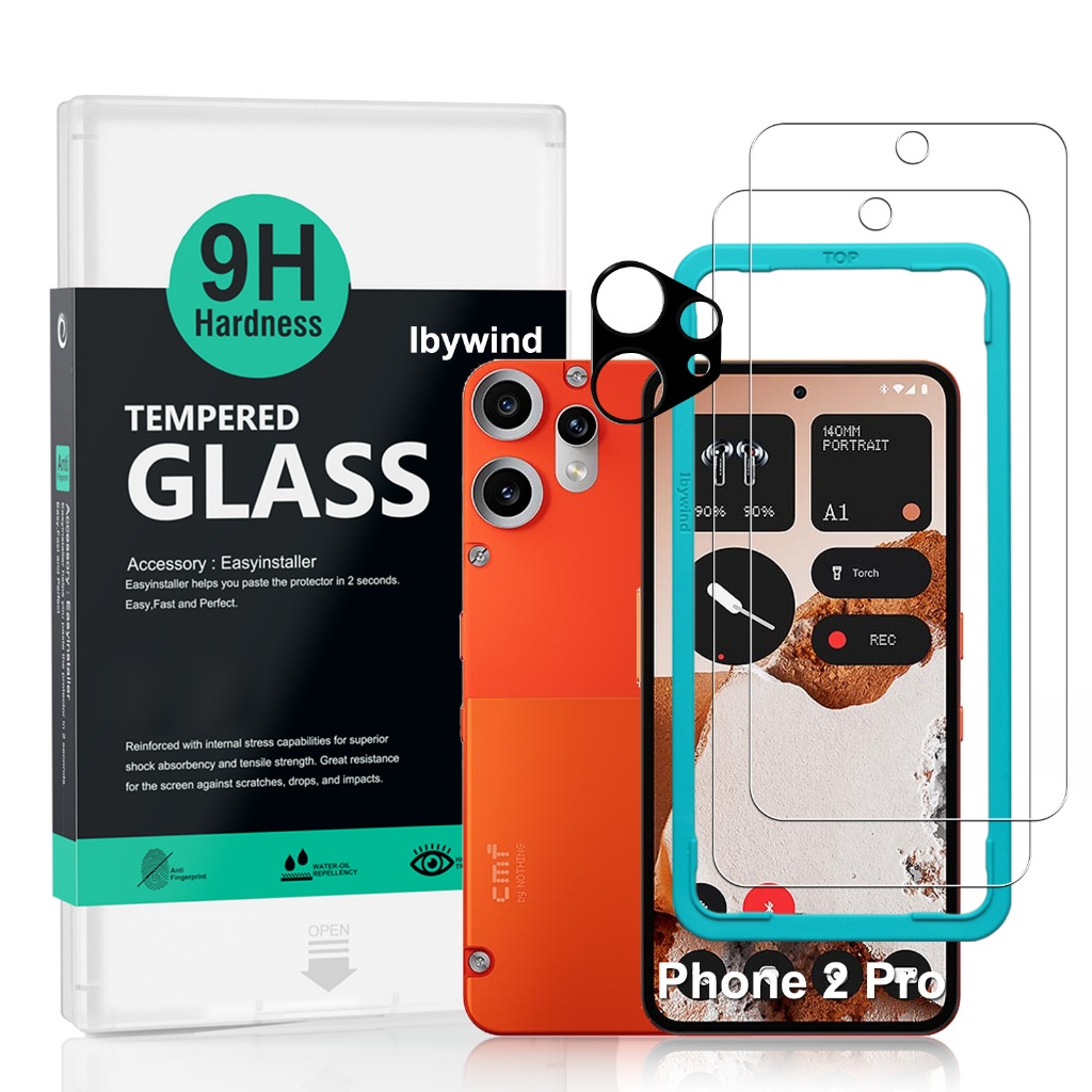 Ibywind For Nothing CMF Phone 2 Pro Screen Protector(Pack of 2),with ...