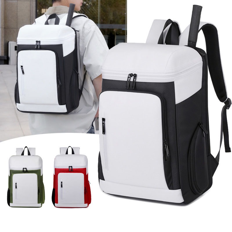 Tennis Backpack Large Racket Bag Professional Badminton Rucksack for ...
