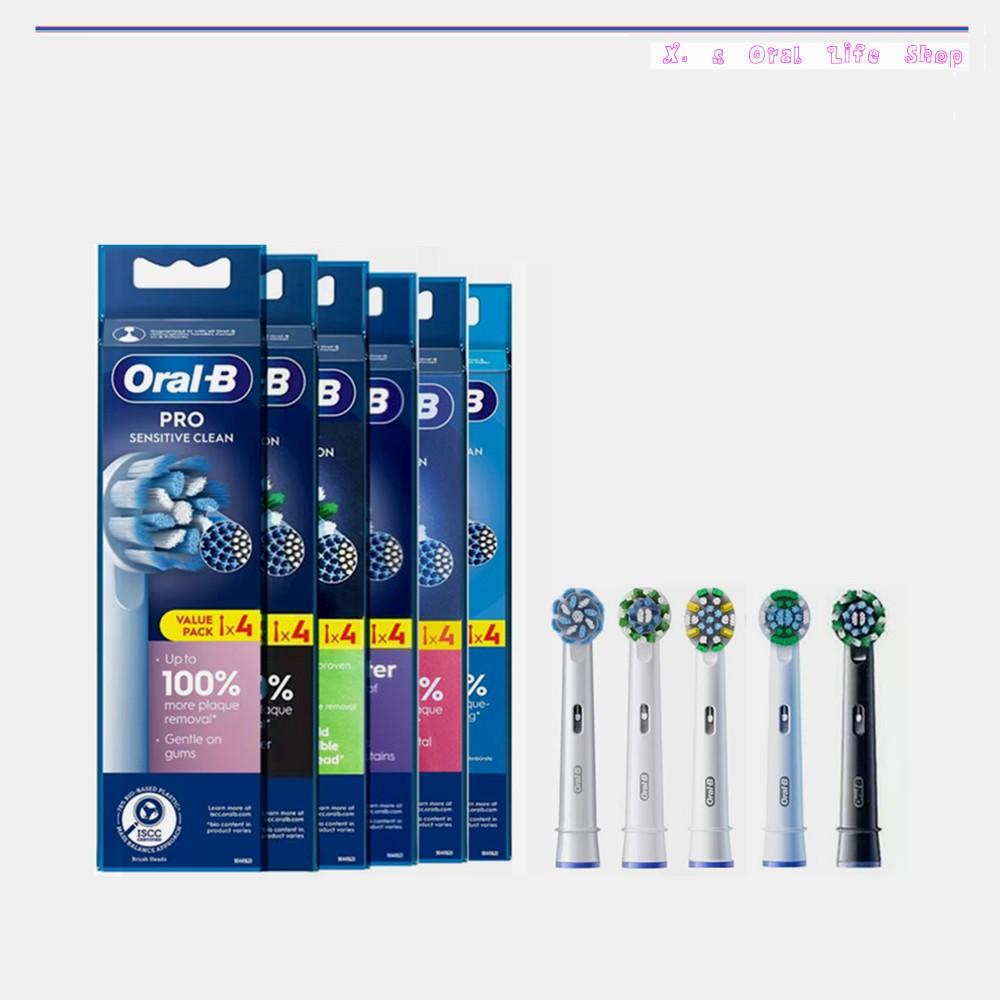 Oral B PRO electric toothbrush replacement brush head replenishment ...