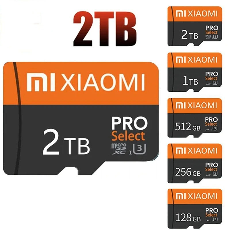 Micro 2TB Ultra Micro SD/TF 32GB 128GB 256GB 1TB 512GB MicroSD Memory ...