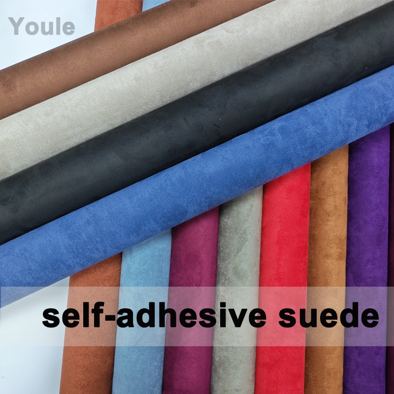 0.8mm Thick 50*150CM Heavy-Duty Luxury Suede Car Interior Wrap Self ...