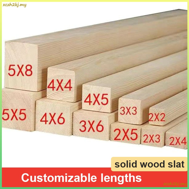 Custom Pine Wood Strips Solid Wood Materials DIY Handmade Raw Wood ...