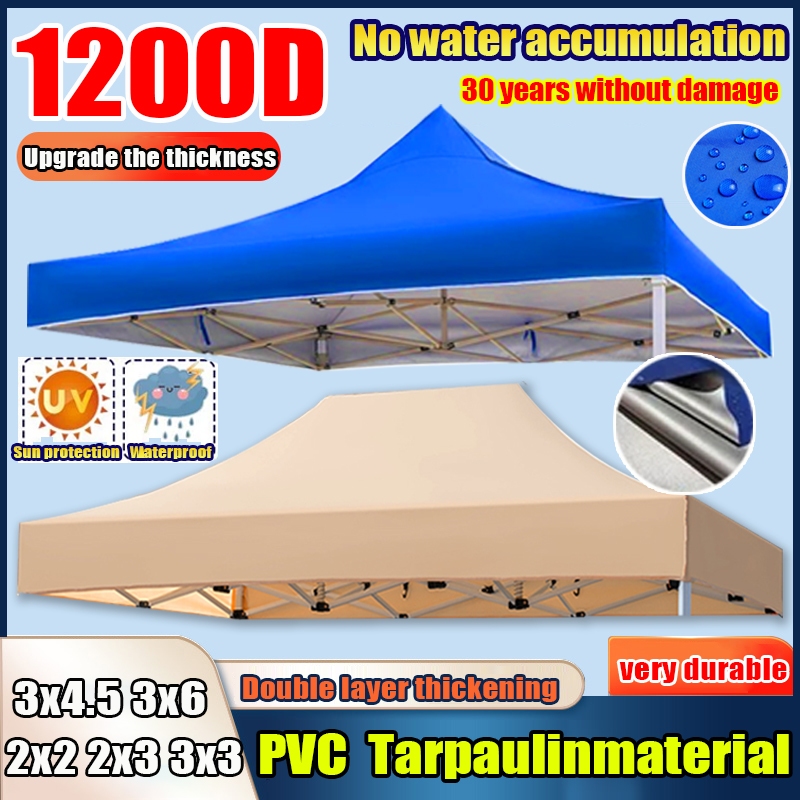 Night Market Canopy Top Canvas Only 10'X 10'And 8'X 8'Roof Canopy 80cm ...
