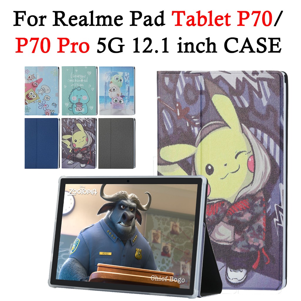 For Realme Pad Tablet P70 12.0 inch 2025 High Quality PU Leather P70 ...