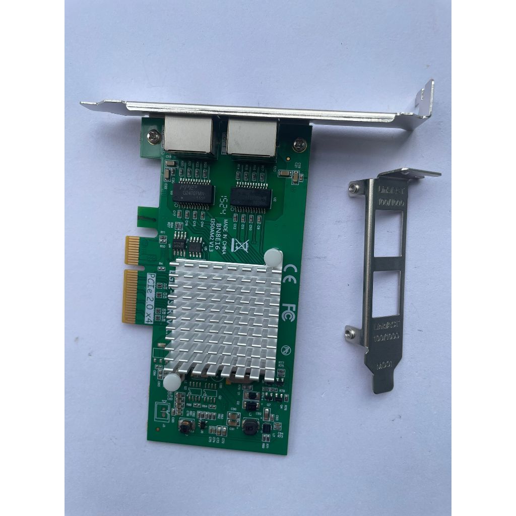 Intel I350-T2V2 Wave Version intel I350am2 Chip Dual Port 1G Network ...