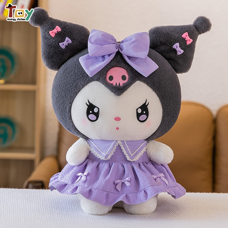 Kuromi Plush Toy Doll Cute Princess Melody Lolita Sleeping Pillow Soft ...