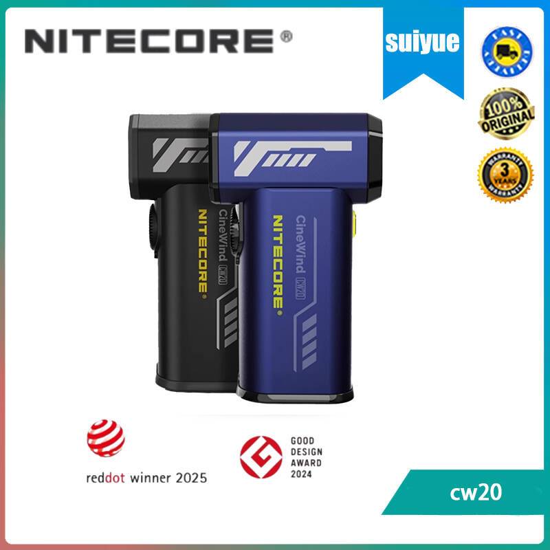 NITECORE CW20 Multipurpose Pocket Photography Fan Electric Portable Fan ...