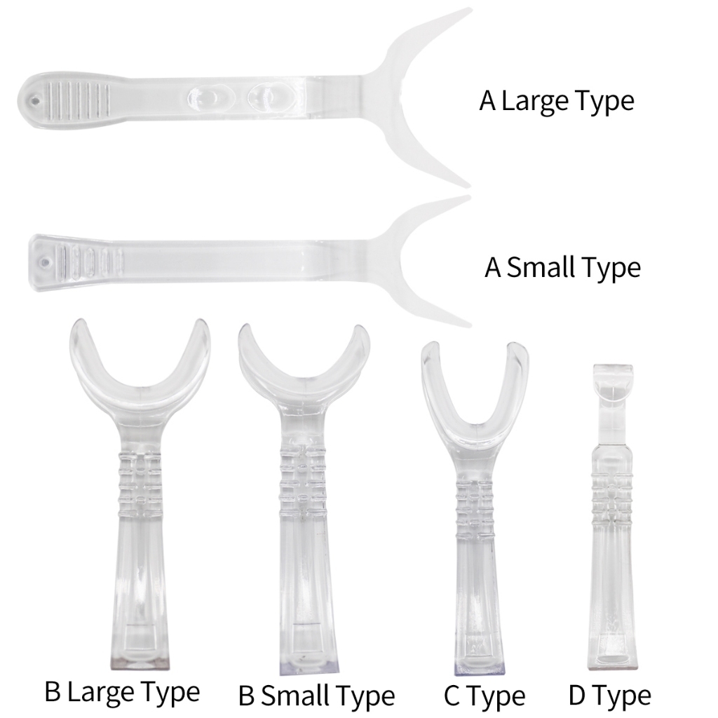 Dental Autoclavable Transparent Lip Cheek Retractor Mouth Opener 6 ...