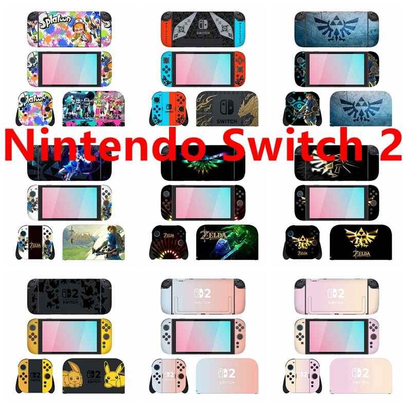 51 Colors Skin Sticker Compatible with Nintendo Switch 2 (2025) Vinyl ...