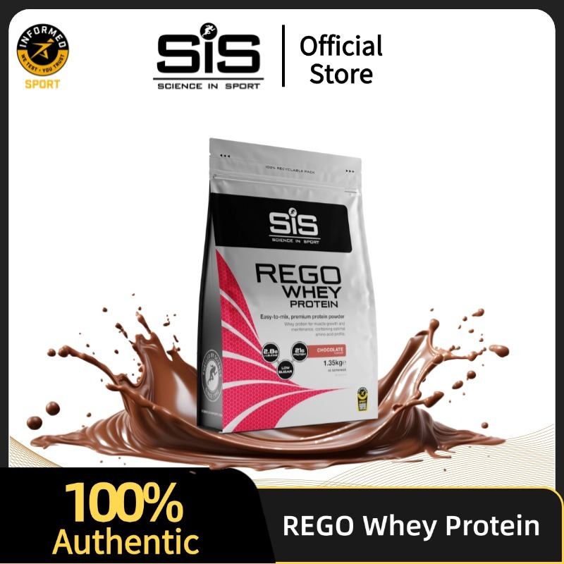 SIS Science In Sport REGO Whey Protein Powder Muscle Building & Recovery with BCAA Amino Acids ...