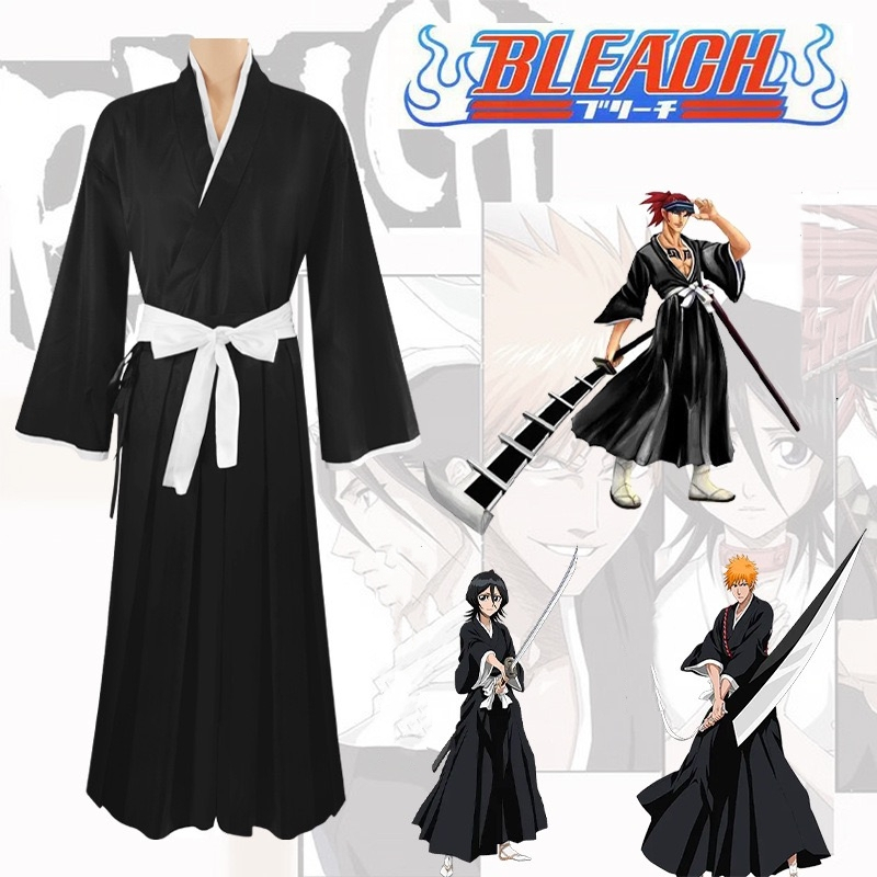 Japanese anime characters BLEACH Death God Kurosaki Ichigo Rukia ...