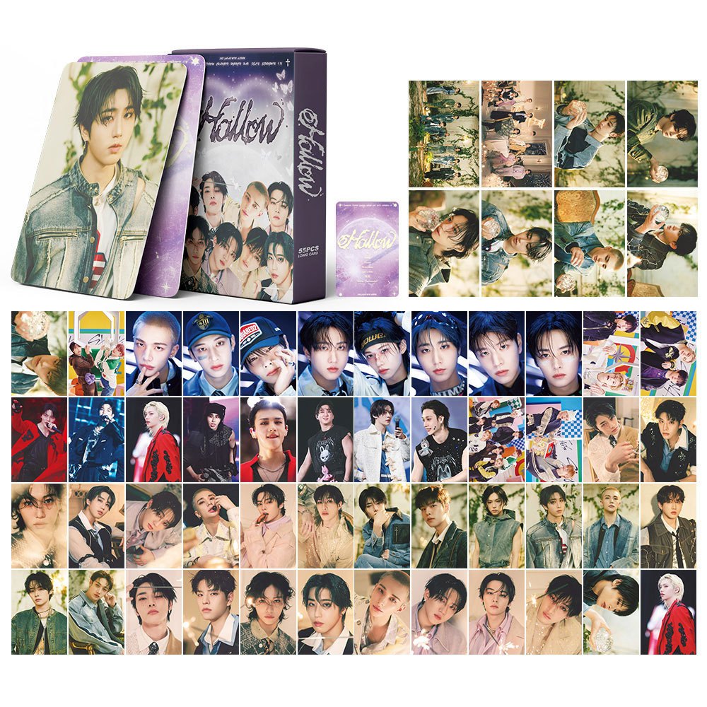 55pcs STRAY KIDS SKZ HOP Lomo cards ATE Lose My Breath Magic School SKZ ...