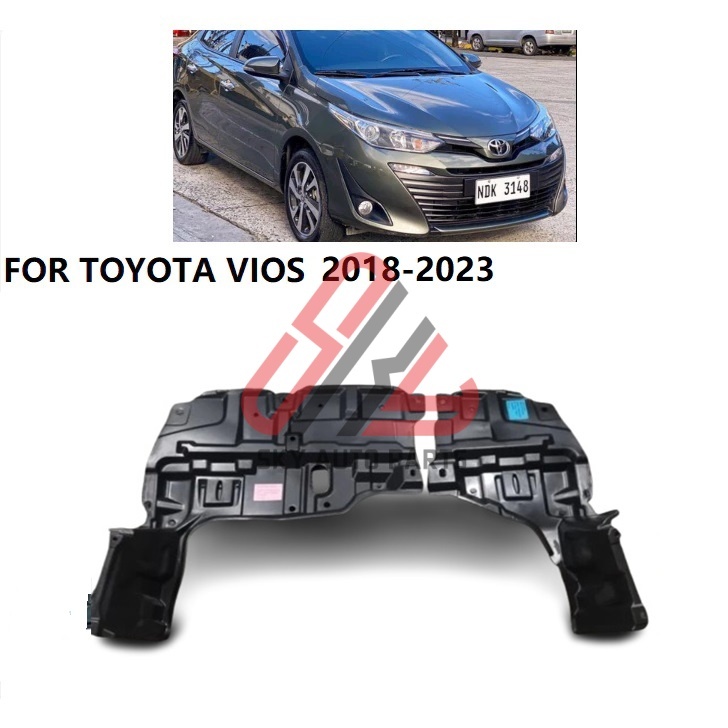1 set Engine splash shield under cover fot TOYOTA VIOS YARIS 2019 2020 ...