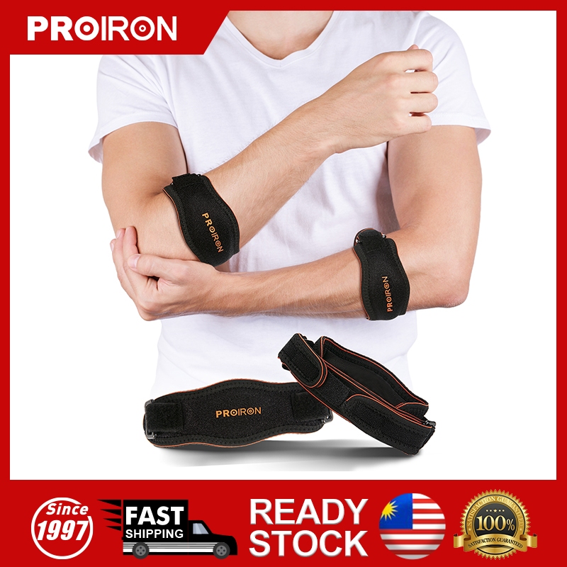 【READY STOCK】PROIRON Elbow Support Strap, Adjustable Golfers Elbow ...