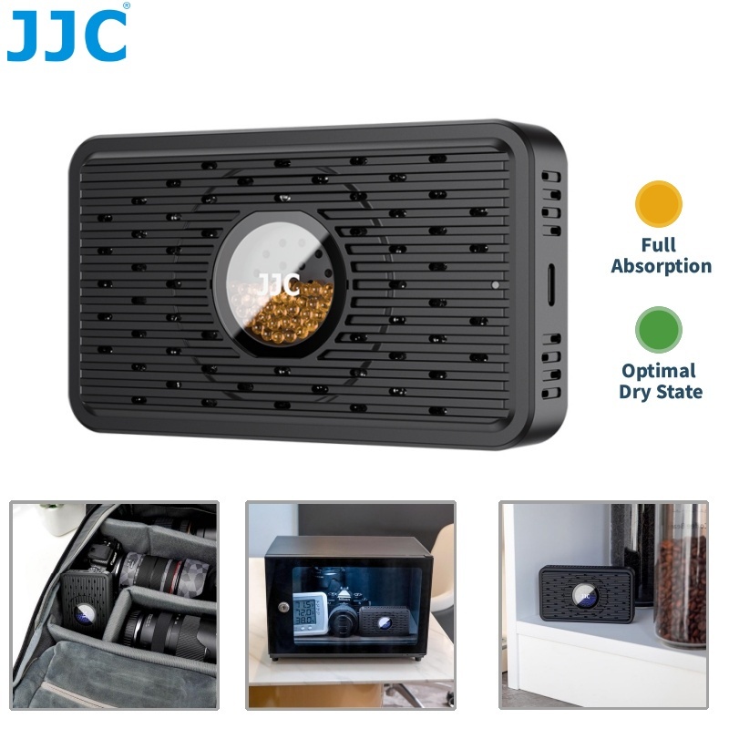 JJC Rechargeable Dehumidifier Desiccant Moisture Absorber for DSLR ...