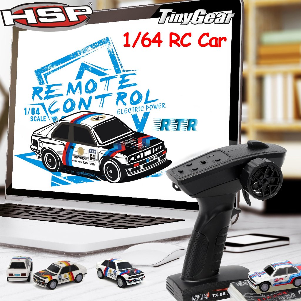 HSP 1/64 RC Drift Car 2.4G Remote Control RTR Car Pocket Full ...