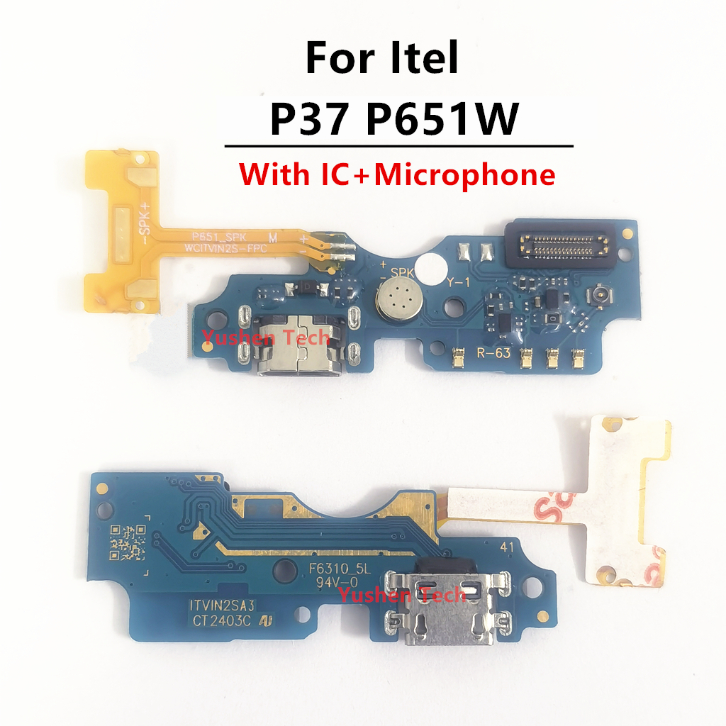 For Itel P37 P651W Charging Board Charging Port USB Dock Charger Port ...