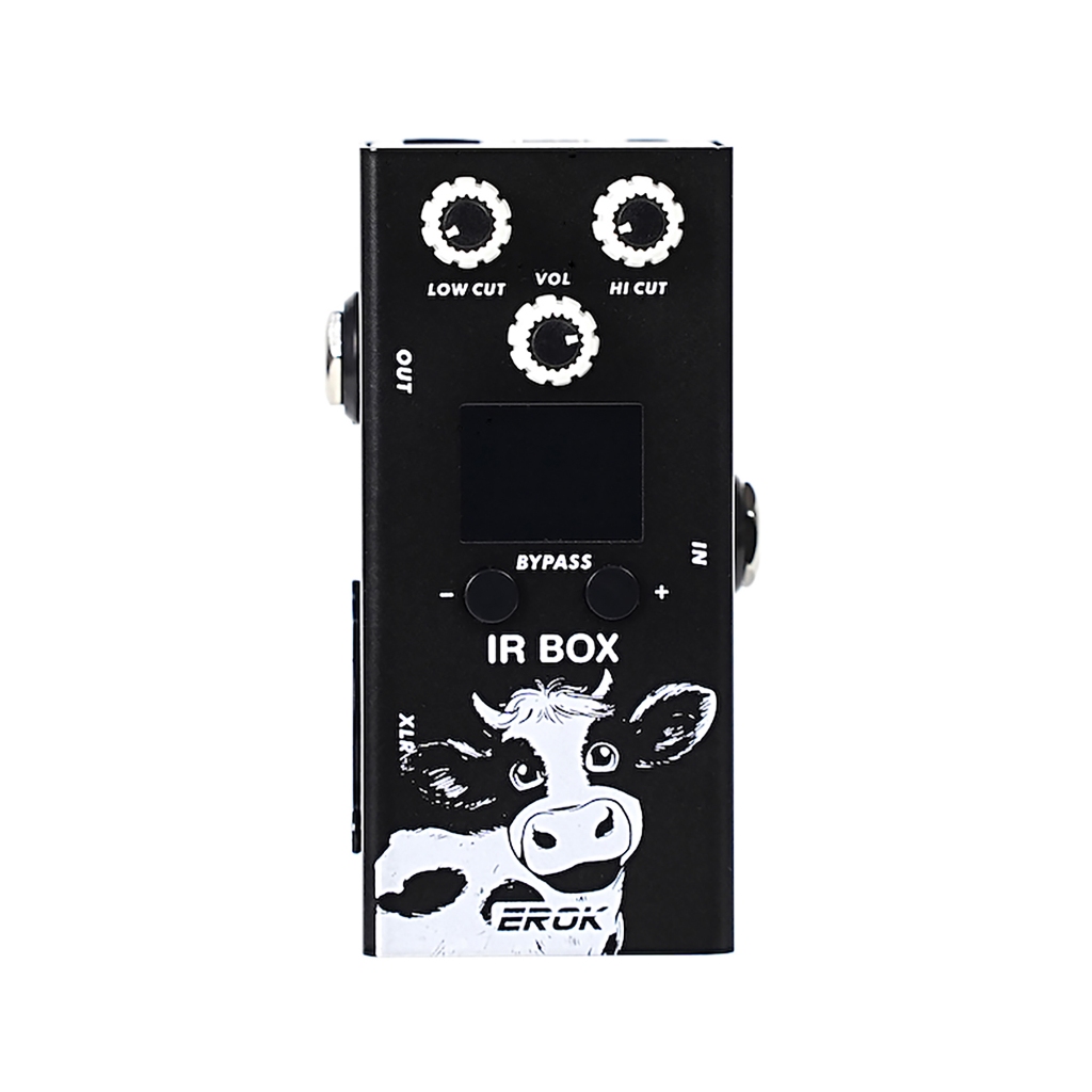 EROK Speaker Cabinet Simulator Pedal with IR Loader Guitar/Bass Impulse ...
