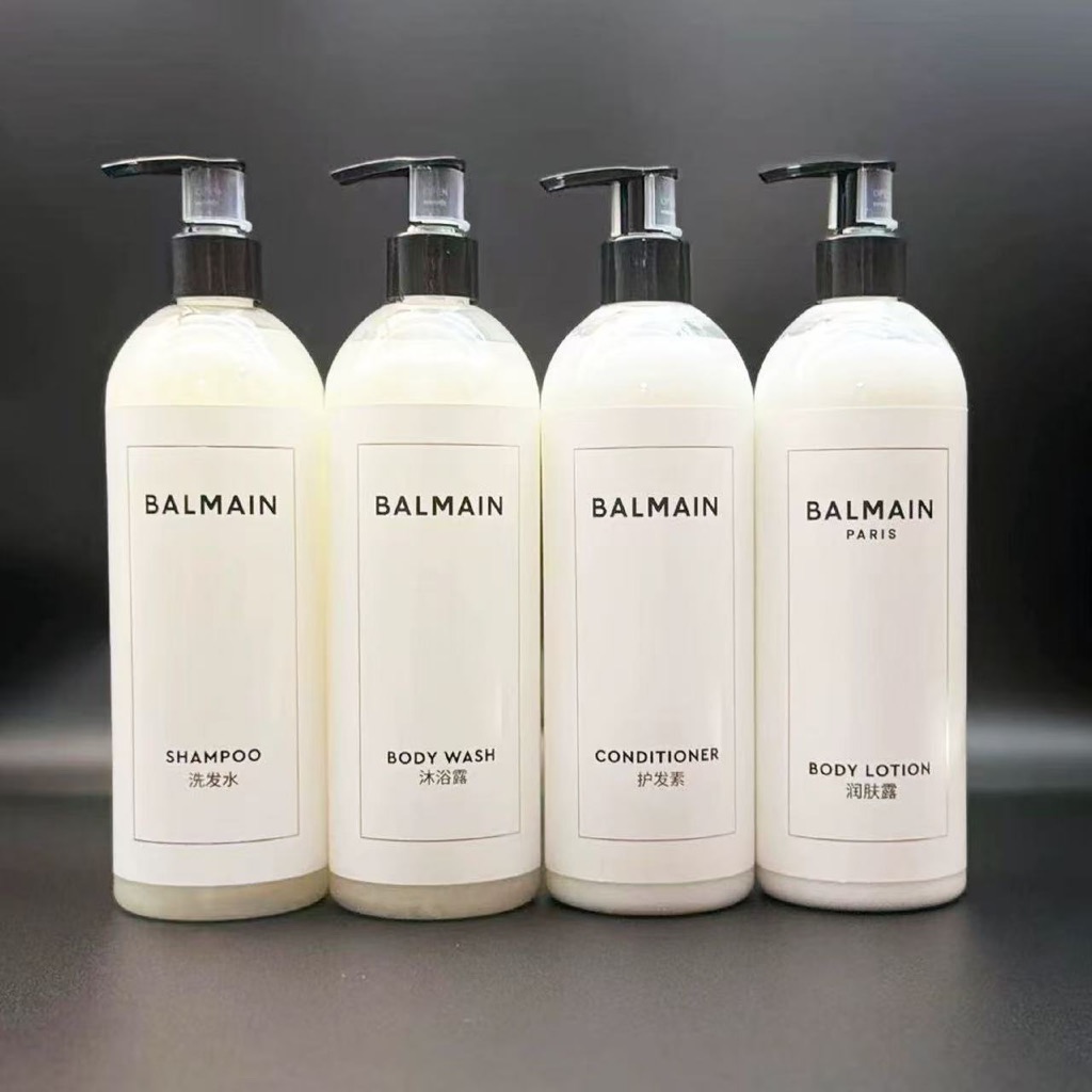 Grand Hyatt Hotels BALMAIN Hotel Balman Line Shampoo Conditioner Body ...