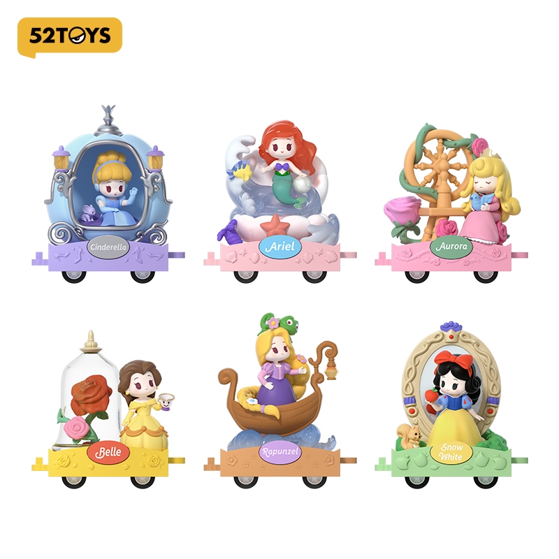 52TOYS Disney Princess D-baby Series Romantic Parade Blind Box Figure Toy（Whole Set） | Shopee ...
