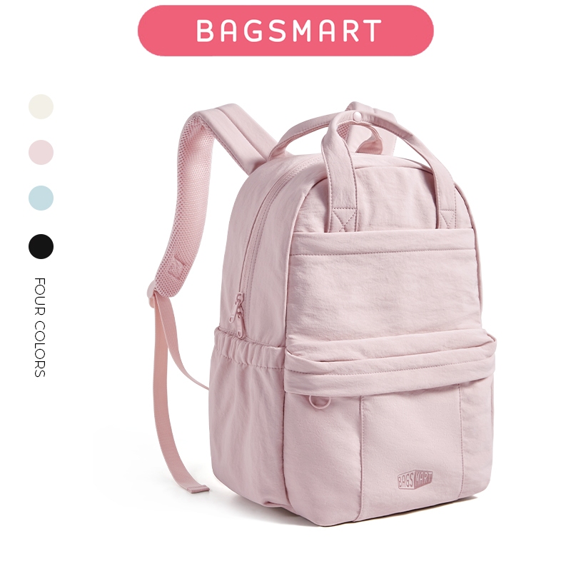 BAGSMAT Casual Backpack 14 Inch Laptop School Bag College Bookbag ...