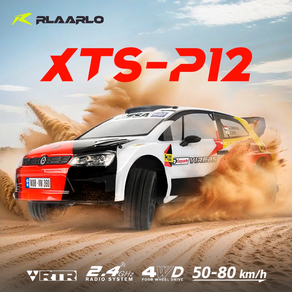 RLAARLO XTS-P12 Brushless 4WD RTR 1/12 RC Electric Remote Control Model ...
