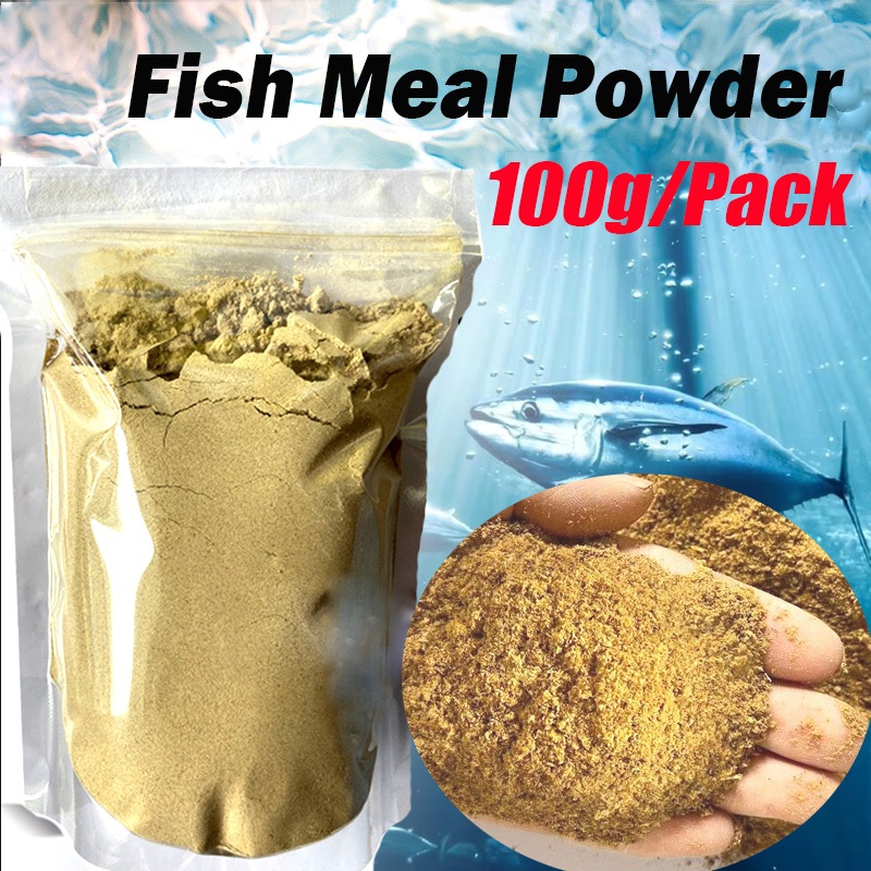 High Protein Fish Meal Powder 100g Tepung ikan Baja ikan Protein Farm ...