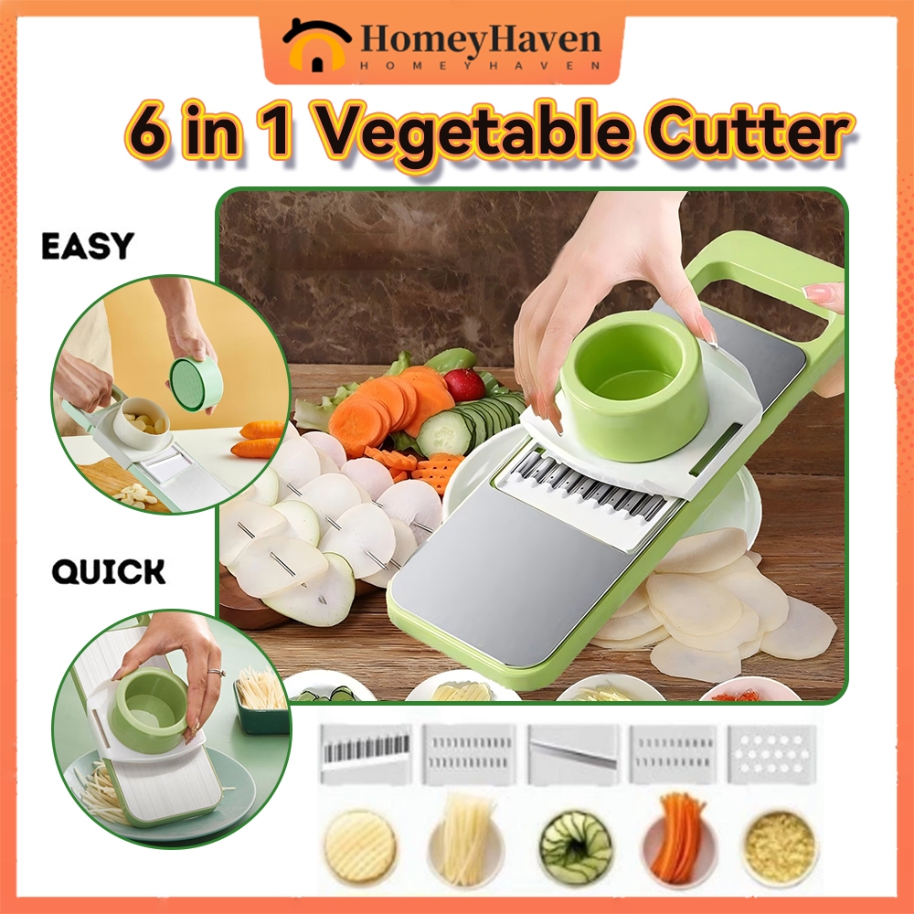6 in 1 Multifunction Slicer for Kitchen, Multi Purpose Vegetable Slicer ...