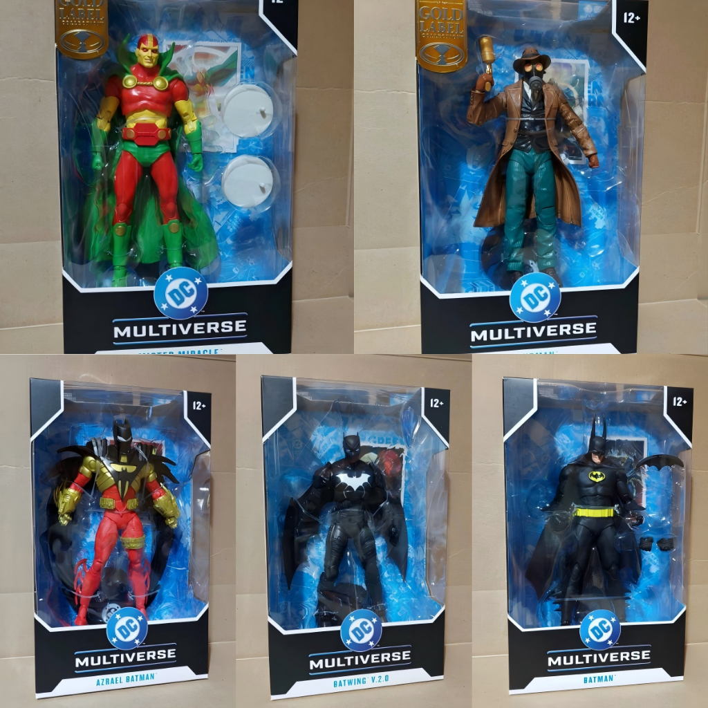 [In Stock] McFarlane Toys BATWING (DC REBIRTH) BATMAN (TROIKA) MISTER MIRACLE SANDMAN AZRAEL ...
